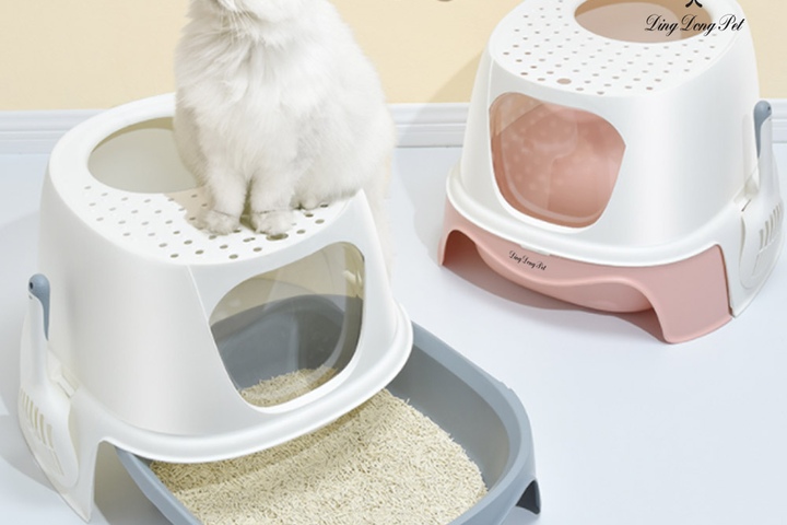 고양이 위생·배변 고양이 로켓 탑엔트리 화장실 3colors 오늘의집 쇼핑