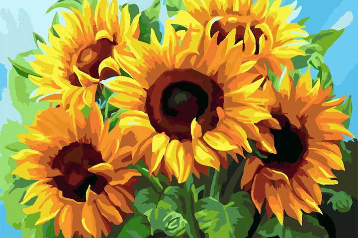 Diy명화그리기 물감2배증정 40x50cm 블라썸페인팅 Diy 명화그리기l307태양은가득히 오늘의집 쇼핑