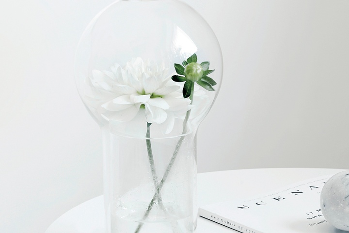 화병·화분 리바다 둥근 유리 화병 오늘의집 쇼핑
