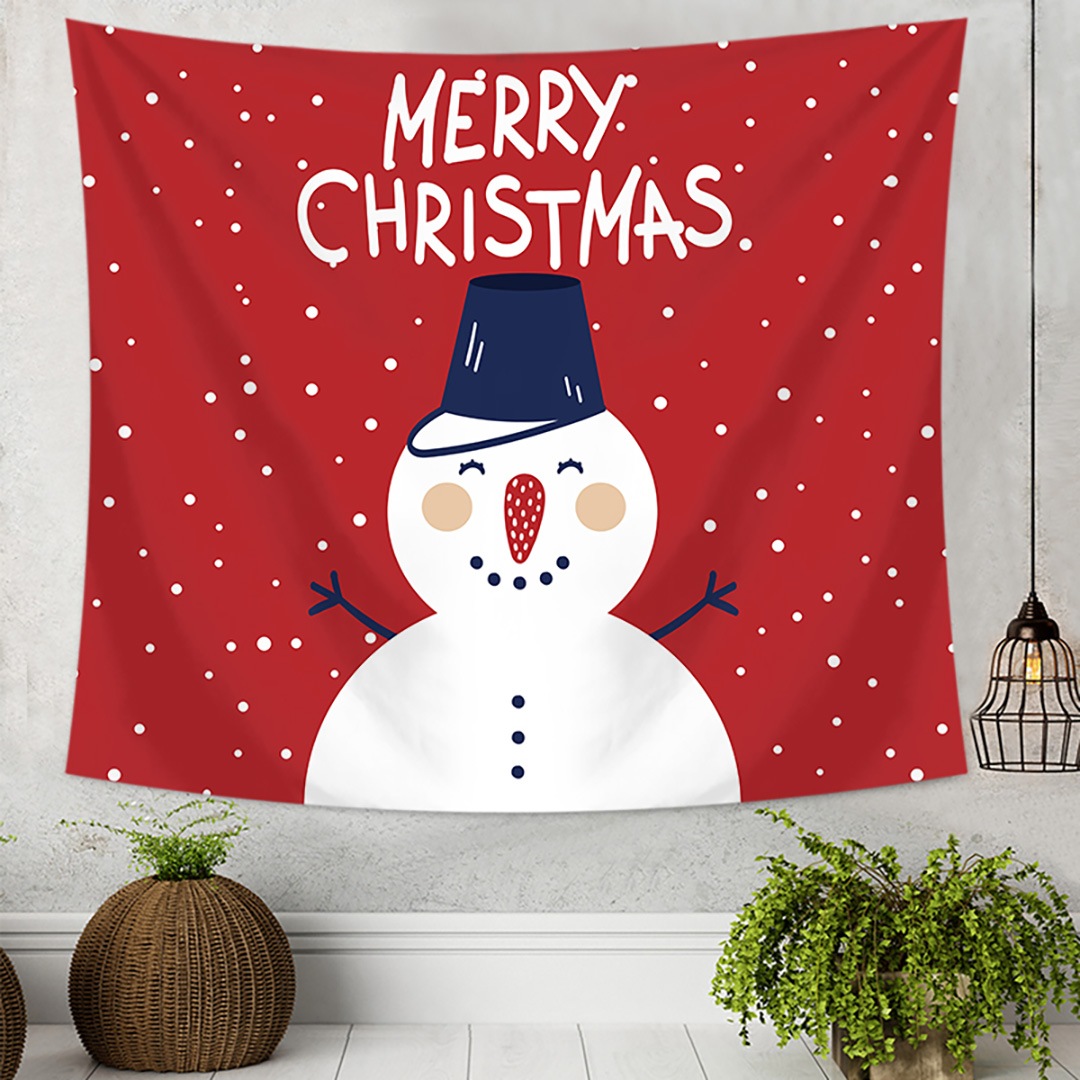 패브릭포스터·그림 해외 메리크리스마스k 초대형 인테리어 패브릭포스터 월행잉 가리개커튼조명 오늘의집 쇼핑