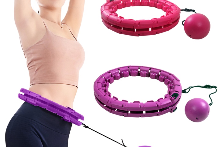 유산소 슬림핏 떨어지지않는 스마트 지압 훌라후프 4size 오늘의집 쇼핑