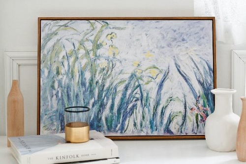 그림·사진 클로드 모네 아이리스 아트 캔버스 그림액자60x40 오늘의집 쇼핑