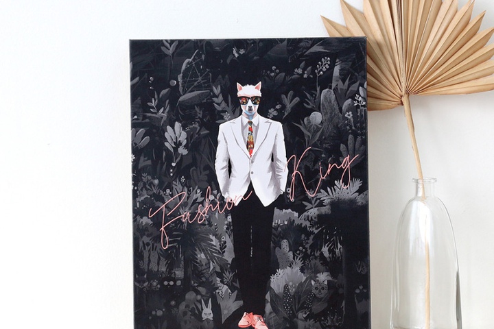 그림·사진 캔버스액자 펀글래스 알파카 오늘의집 쇼핑