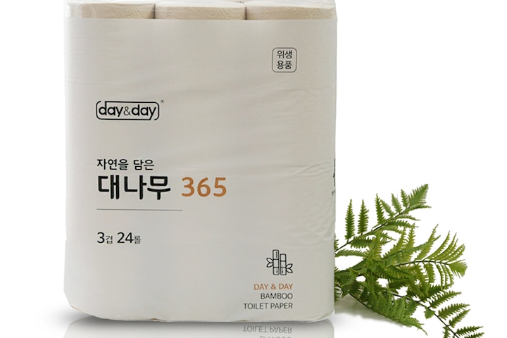 화장지 데이앤데이 자연소재 대나무 화장지 3겹 24롤 오늘의집 쇼핑