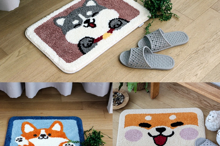 현관·발매트 애니멀 소프트 욕실 현관 발매트 26x48 8colors 오늘의집 쇼핑