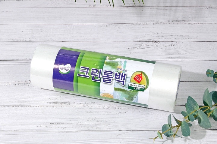위생백·지퍼백 주방 일회용품 크린롤백 위생롤백 대 30x40 500매 오늘의집 쇼핑