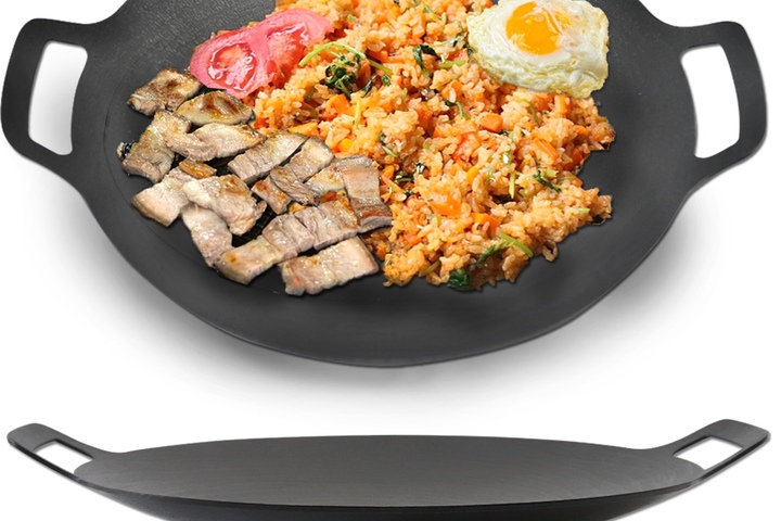 프라이팬·그릴 인덕션 직화겸용 그리들팬 38cm 불판 캠핑 구이판 오늘의집 쇼핑