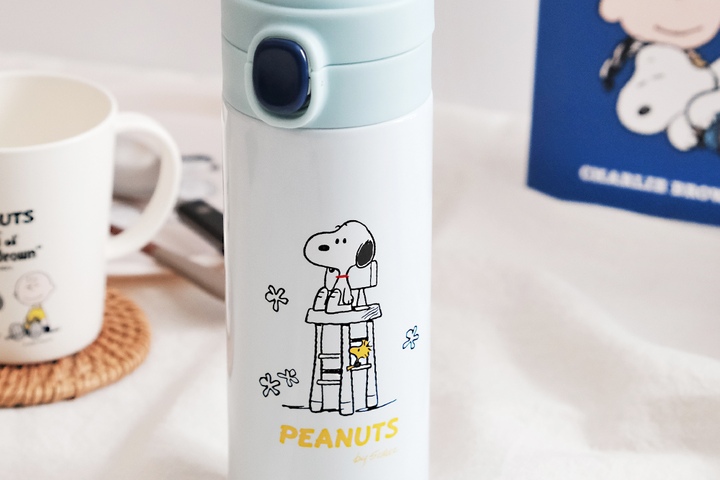 텀블러·빨대·컵소품 스누피 보온 보냉 스텐 텀블러 보냉컵 400ml 오늘의집 쇼핑