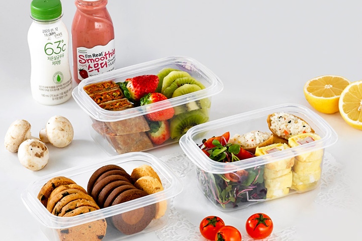 밀폐용기·반찬통 전자렌지 냉장고정리 냉동보관 반찬통 밀폐용기 600ml 오늘의집 쇼핑