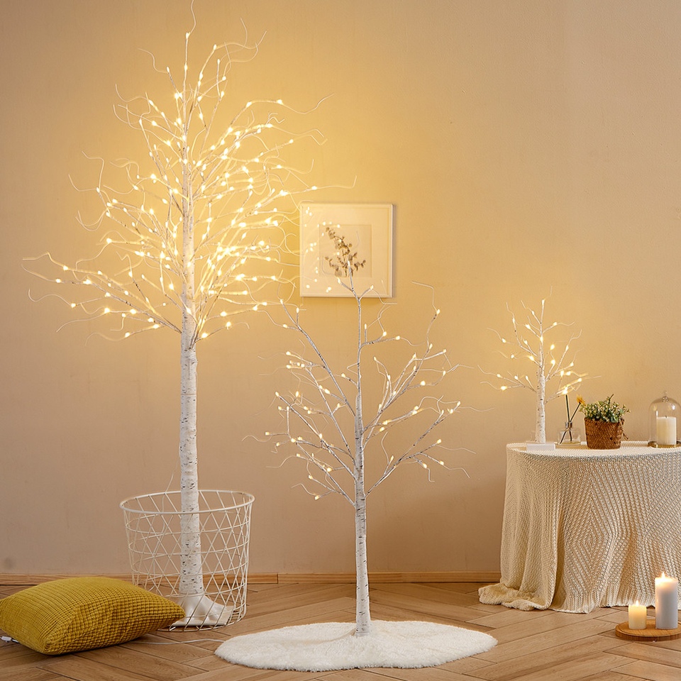 트리·오너먼트 크리스마스트리 자작나무 Led 감성트리 60cm~210cm 6size 오늘의집 쇼핑