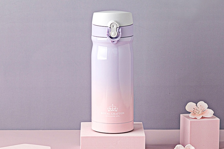 텀블러·빨대·컵소품 오로라 보온보냉원터치텀블러 350ml 유니콘 오늘의집 쇼핑