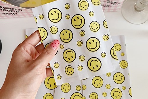 파티·이벤트용품 Smile Paper Bag 스마일종이백 10장 오늘의집 쇼핑