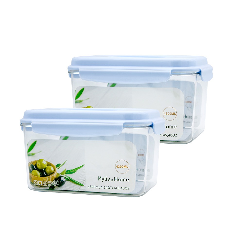 밀폐용기·반찬통 > BPA FREE 마이리브 밀폐용기 반찬통 4300ml (2개) | 오늘의집 쇼핑