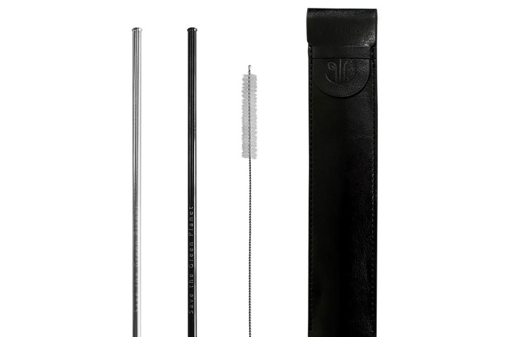 텀블러·빨대·컵소품 스테인레스 스텐 빨대 레더 4종세트 2 Type 오늘의집 쇼핑