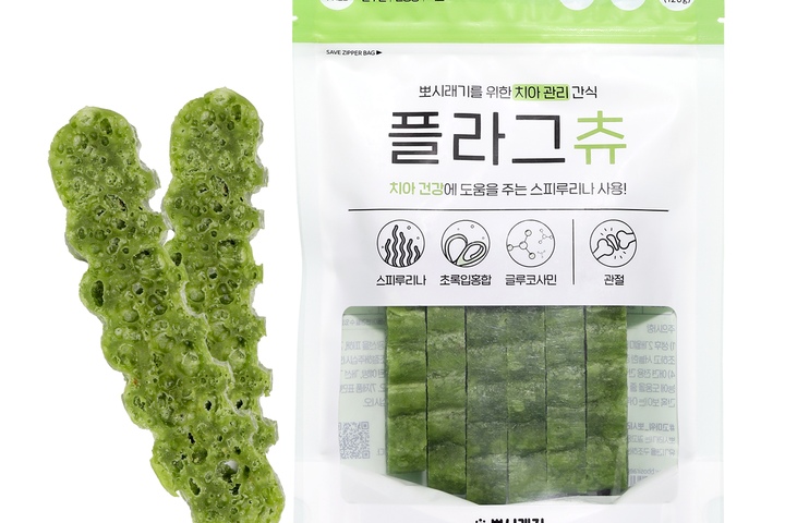 강아지 사료·간식 플라그츄 강아지 치석제거 개껌 그린 관절 건강 6개입 오늘의집 쇼핑