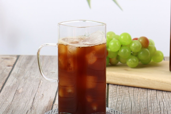 유리컵·물컵 내열 사각 유리머그 400ml 4p 세트 Sm22 오늘의집 쇼핑