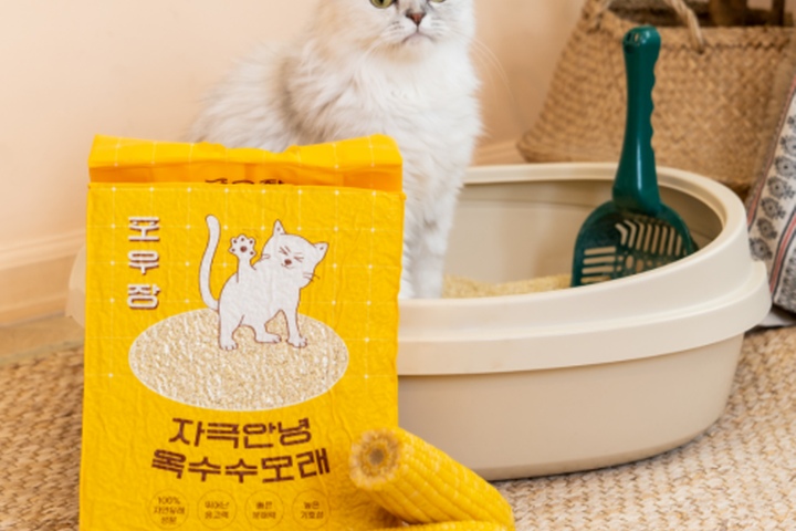 고양이 위생·배변 포우장 자극안녕 옥수수모래 28kg7l X 4개 부드러운 입자 친환경 고양이 모래 오늘의집 쇼핑