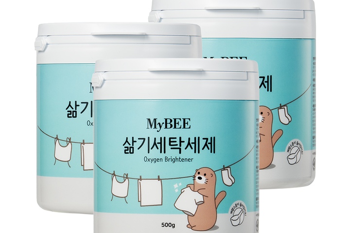 세탁용품 삶기세탁세제 용기500g 3개 얼룩제거 표백 냄새제거 오늘의집 쇼핑