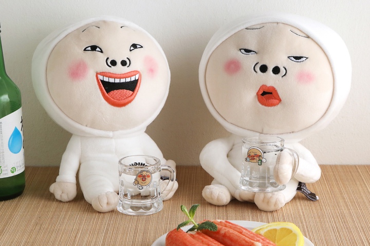 소주잔·막걸리잔 오니기리 손잡이 소주잔 4p Set 오늘의집 쇼핑