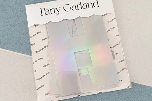 파티·이벤트용품 Hologram Birthday Garland 홀로그램생일가랜드 오늘의집 쇼핑