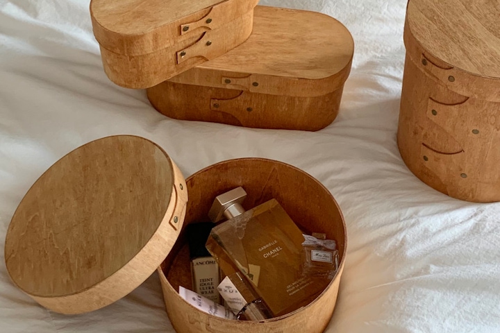 트레이·보석함 Round Natural Wood Shaker Box 네추럴 우드 리빙 셰이커 박스 오늘의집 쇼핑