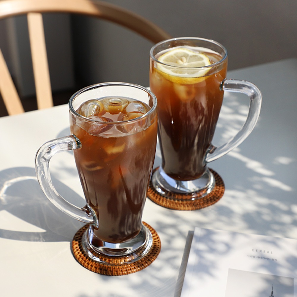 유리컵·물컵 > 베를린 하이볼 손잡이 고블렛 2p세트 510ml | 오늘의집 쇼핑