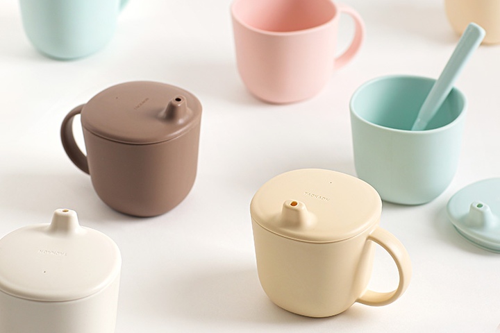 빨대컵·유아컵 네모 에코젠 유아 스파우트컵 빨대컵 5colors 오늘의집 쇼핑
