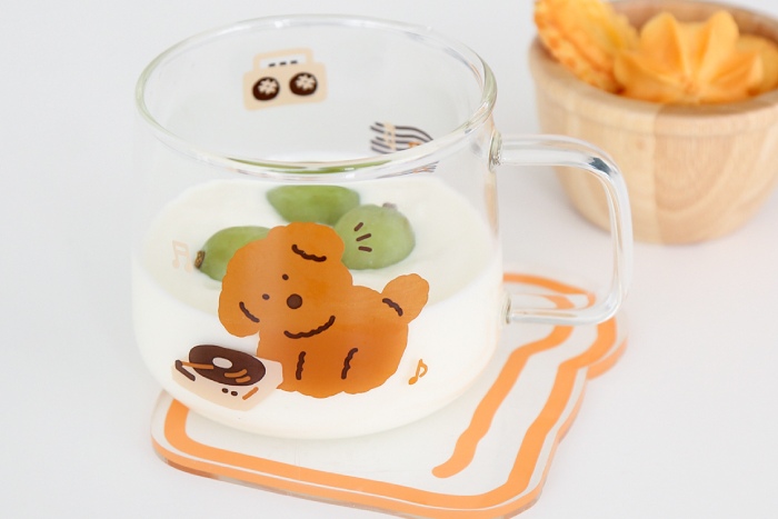 받침·손잡이 아크릴 티 코스터식빵 오늘의집 쇼핑