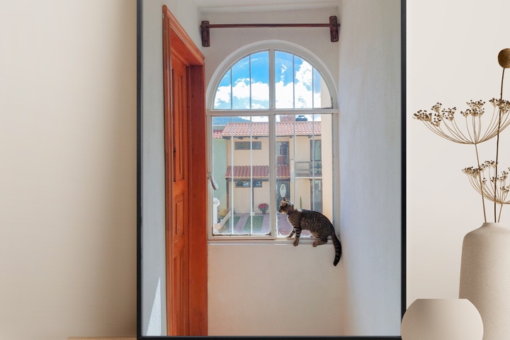 그림·사진 나의 유럽 모먼트 인테리어 포스터 액자 148 Orange Door 오늘의집 쇼핑