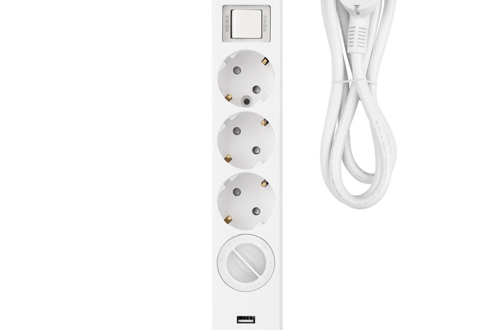 멀티탭·전기코드 국산 Usb 3포트 과부하 4구 멀티탭 충전 5v3a Usb 기기 오늘의집 쇼핑