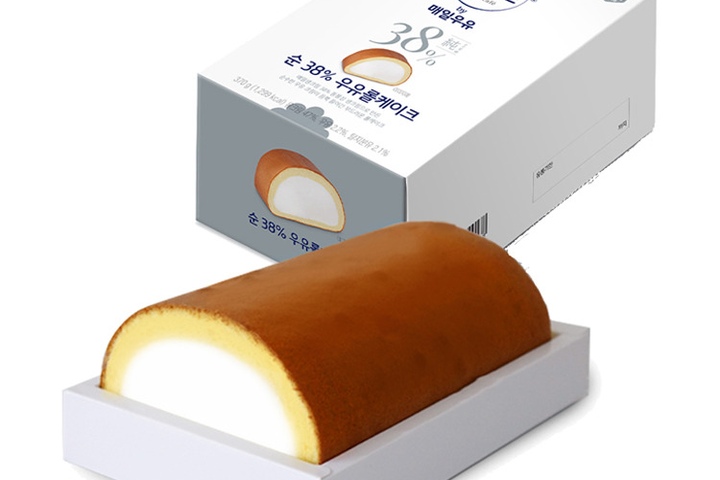 케이크 엠즈베이커스 순우유 롤케이크 370g1개 오늘의집 쇼핑