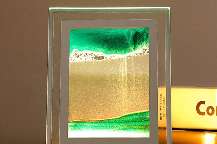 알람·탁상시계 모래멍 Led 모래시계 무드등 7인치 액자 4colors 오늘의집 쇼핑