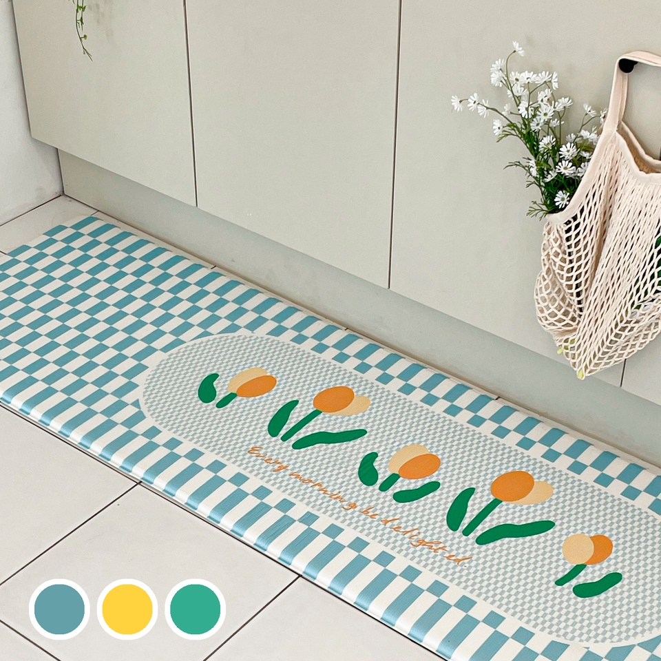 주방·다용도매트 모닝튤립 주방쿠션매트 싱크대 방수 다용도 Pvc 쿠션 발매트 4size 3colors 오늘의집 쇼핑