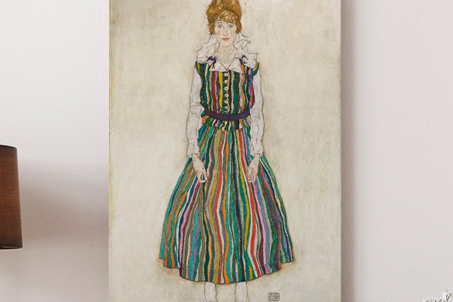 그림·사진 에곤쉴레 에디스 초상화 인테리어 명화 액자 캔버스 포스터 오늘의집 쇼핑