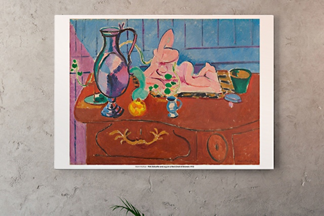그림·사진 앙리 마티스 빨간서랍장 인테리어 명화 액자 캔버스 포스터 오늘의집 쇼핑