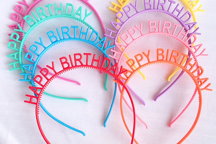 파티용품·의상 해피벌스데이 레터링 생일 파티 머리띠 오늘의집 쇼핑