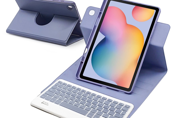 태블릿pc액세서리 갤럭시탭s6 라이트 Lite 104 콤비 회전 블루투스 키보드 S펜수납 케이스p610 오늘의집 쇼핑