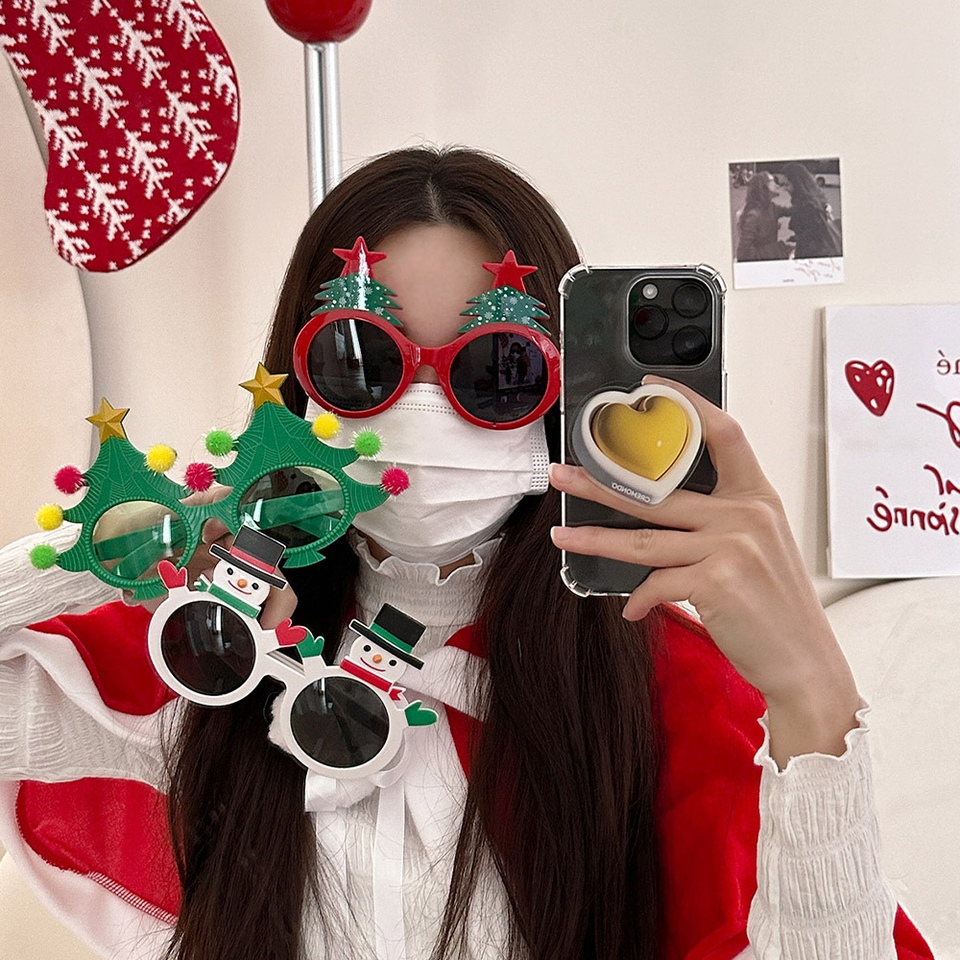 파티·이벤트용품 크리스마스 파티 선글라스 눈사람 트리 파티안경 3종 오늘의집 쇼핑