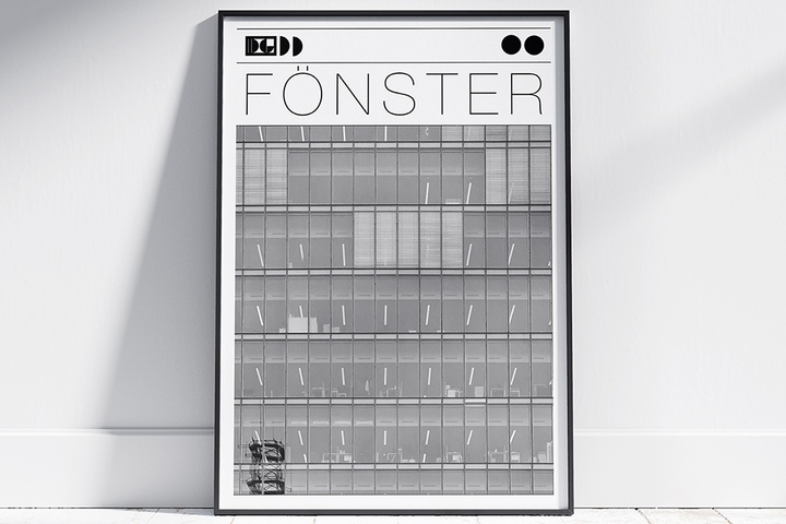 그림·사진 모노톤 미드센추리모던 인테리어 포스터 Fonster 오늘의집 쇼핑
