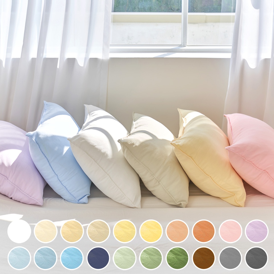 베개커버 정말정말 부드러운 두부 베개커버단품 22colors 오늘의집 쇼핑