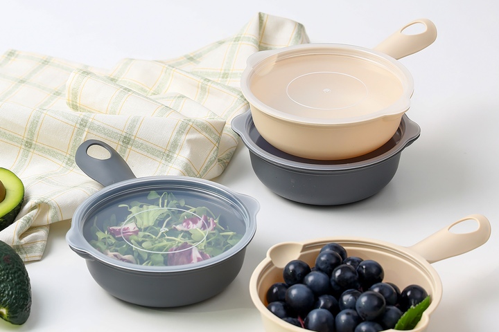 밀폐용기·반찬통 손잡이 모던쿡 냉동밥 전자레인지 용기 500ml 10개 세트 2colors 오늘의집 쇼핑