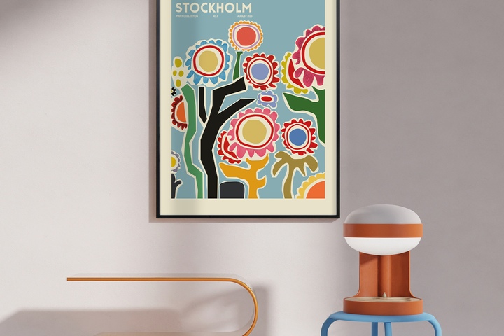 그림·사진 나의 컬러 큐레이션 인테리어 포스터 액자 77 Flowerstockholm 오늘의집 쇼핑
