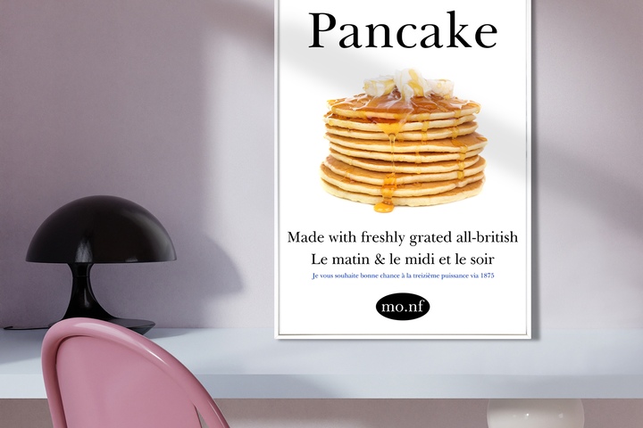 그림·사진 나의 컬러 큐레이션 인테리어 포스터 액자 87 Pancake 오늘의집 쇼핑