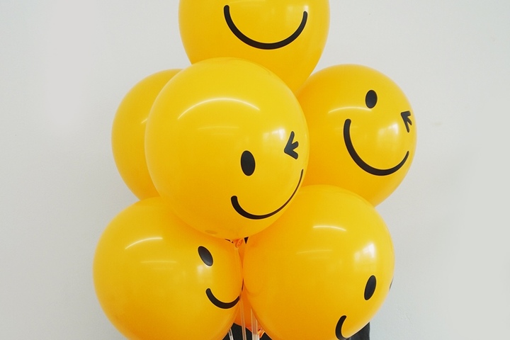 파티·이벤트용품 스마일 생일 파티 벌룬 풍선 스탠드 지지대 7개입 오늘의집 쇼핑