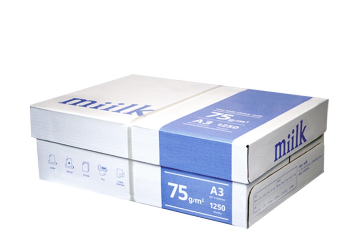 디자인문구 밀크 A3 복사용지a3용지 75g 1250매 1box 오늘의집 쇼핑