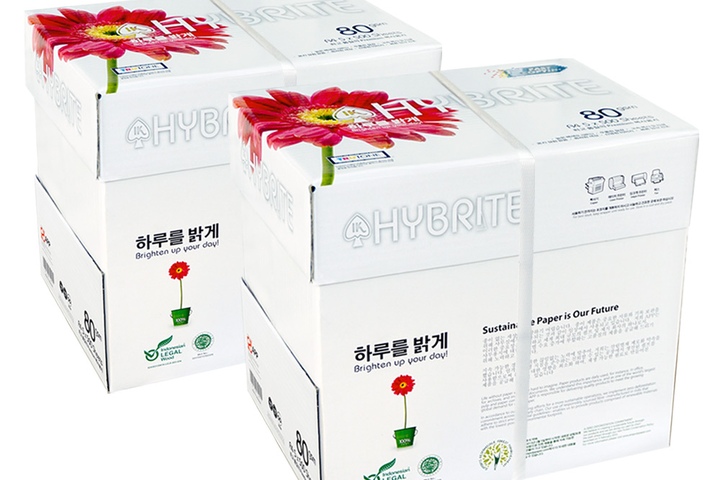 디자인문구 하이브라이트 A4 복사용지a4용지 80g 2500매 2box 오늘의집 쇼핑