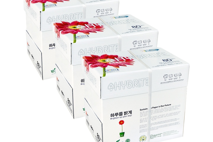 디자인문구 하이브라이트 A4 복사용지a4용지 80g 2500매 3box 오늘의집 쇼핑