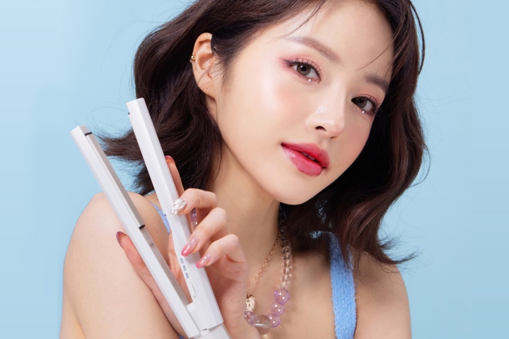고데기·매직기 옵션할인 가벼운 휴대용 세라믹 판고데기 플랫화이트 오늘의집 쇼핑