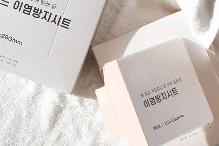 시트세탁세제 이염방지시트 세탁티슈 흰옷빨래 이염제거 대형50매 오늘의집 쇼핑