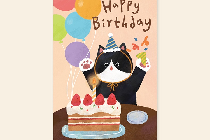 디자인문구 캘리엠 생일카드 2종 감사카드 1종 오늘의집 쇼핑